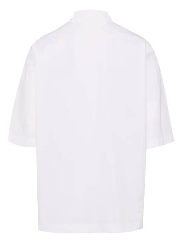 CASEY CASEY Short-sleeve Cotton Shirt