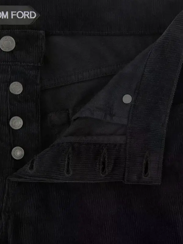 TOM FORD Mid-rise Slim-fit Jeans - Black