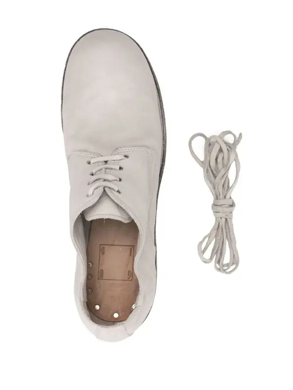 Guidi Lace-up Leather Derby Shoes