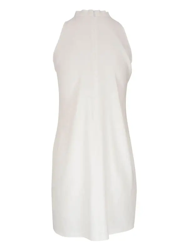 PETER COHEN Linen-blend Halterneck Minidress