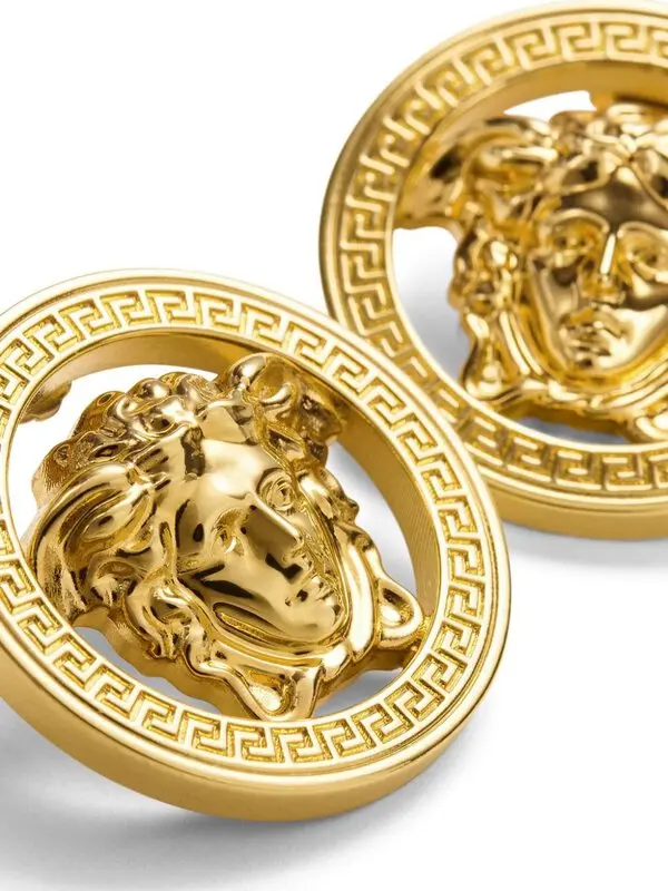 Versace Medusa '95 Stud Earrings - Gold