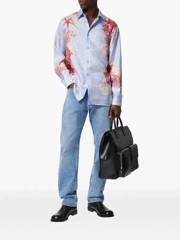 Versace Barocco Sea Silk Shirt