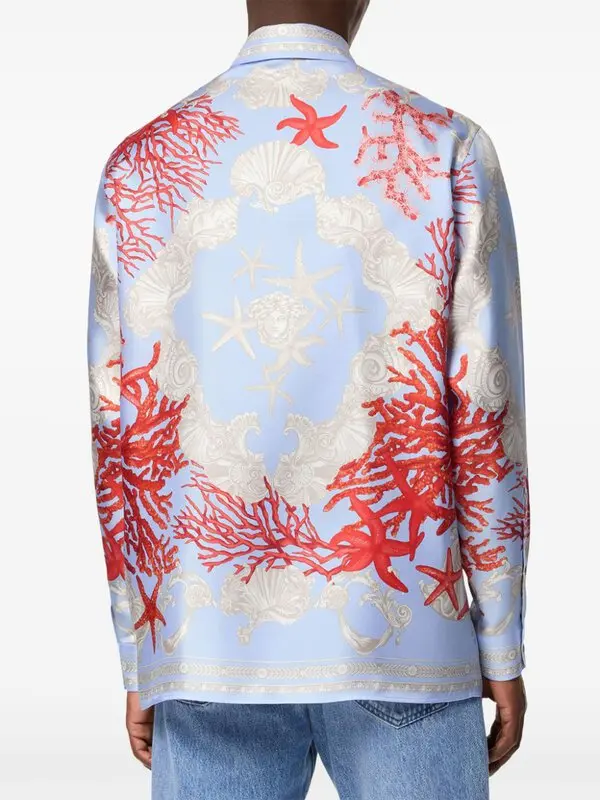 Versace Barocco Sea Silk Shirt