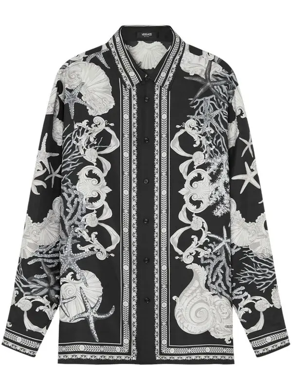 Versace Barocco Sea Silk Shirt