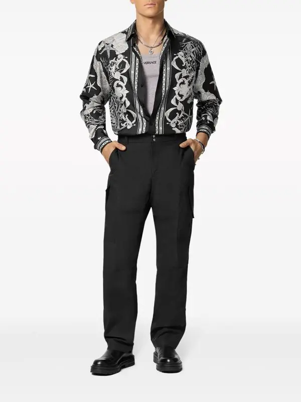 Versace Barocco Sea Silk Shirt