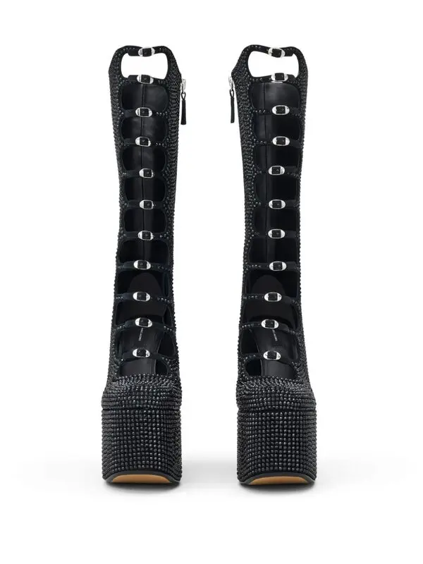 Marc Jacobs Kiki 160mm Rhinestone-embellished Boots