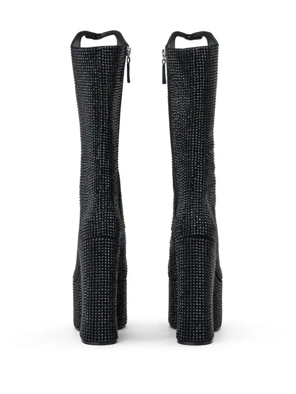 Marc Jacobs Kiki 160mm Rhinestone-embellished Boots