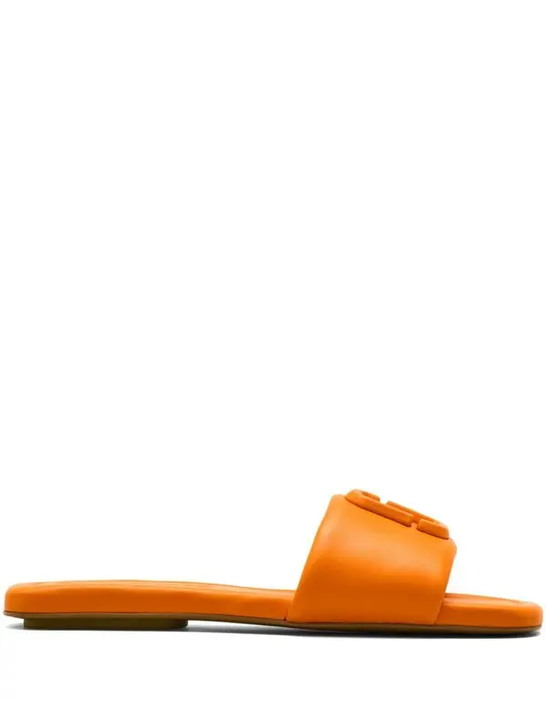 Marc Jacobs Logo-plaque Mules - Orange