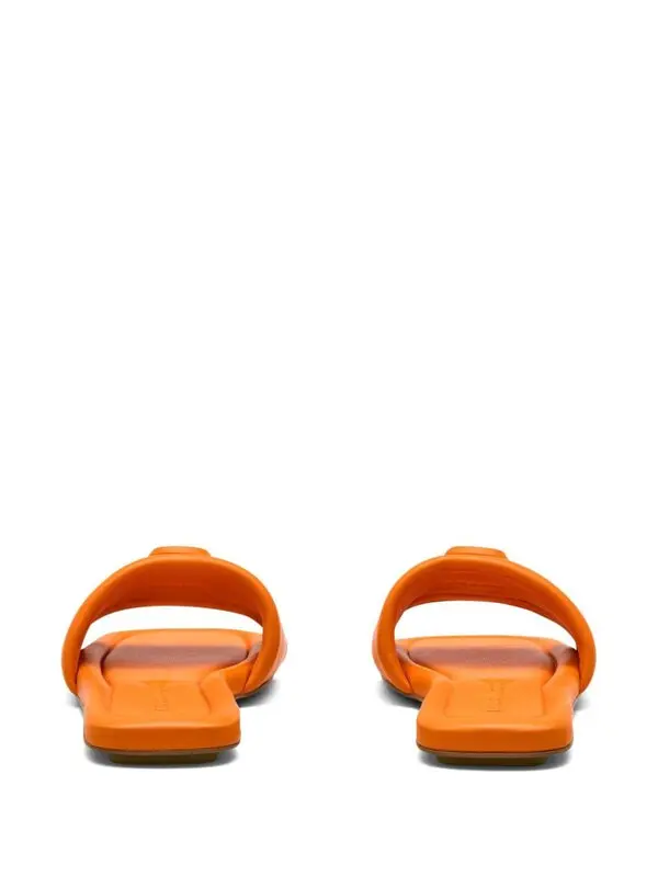 Marc Jacobs Logo-plaque Mules - Orange