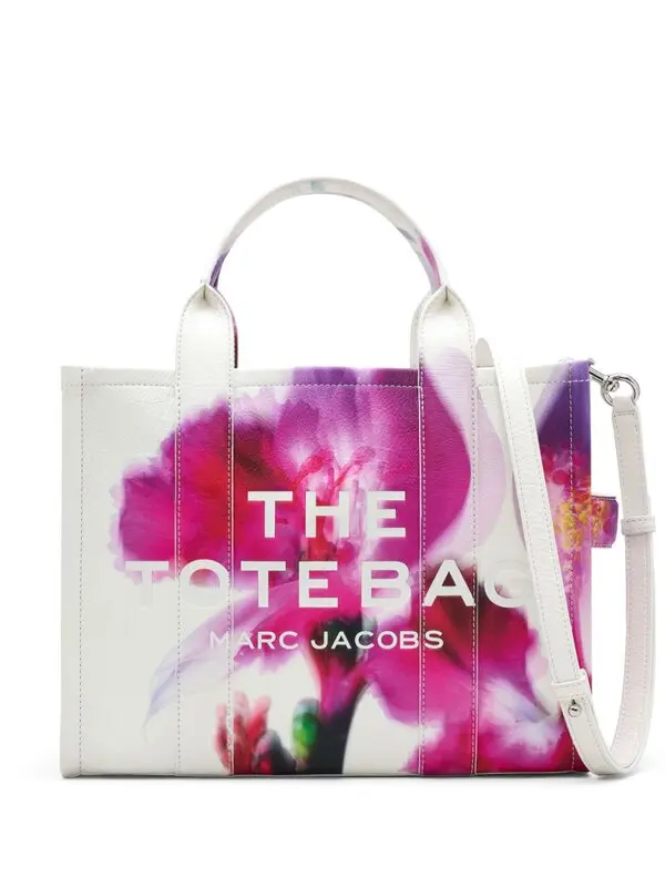 Marc Jacobs Floral Tote Bag - White