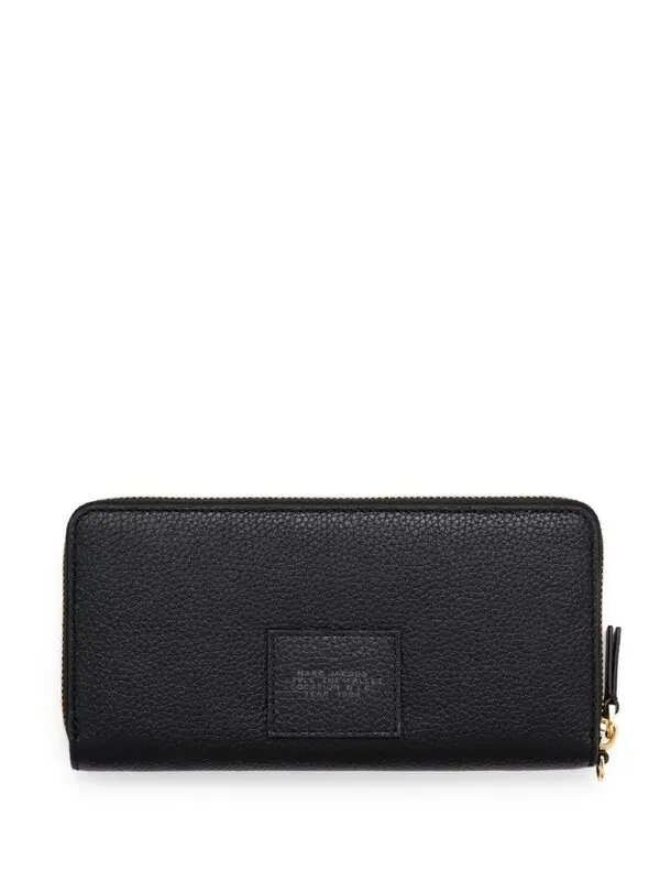 Marc Jacobs Continental Leather Wallet - Black