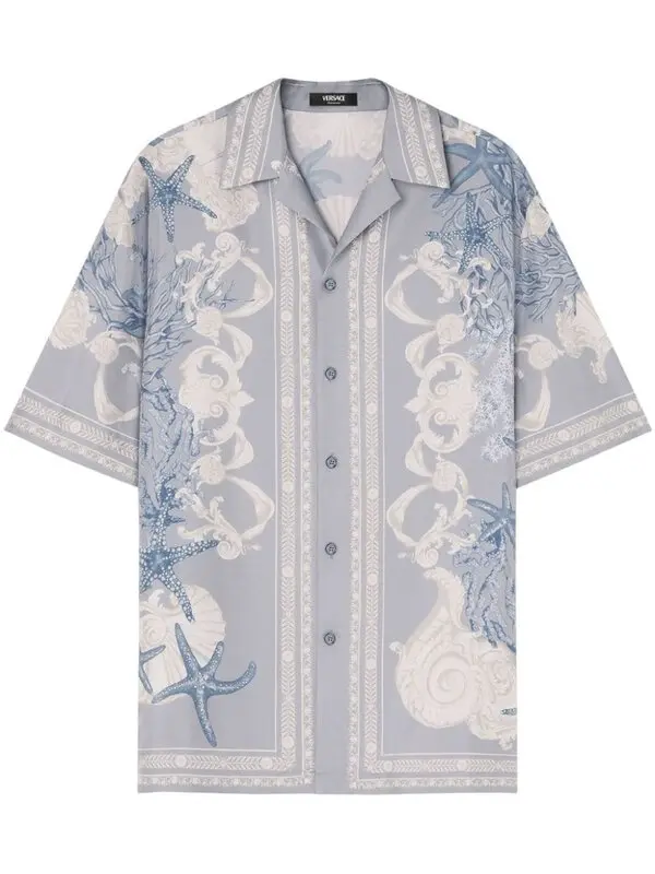 Versace Barocco Sea Silk Shirt