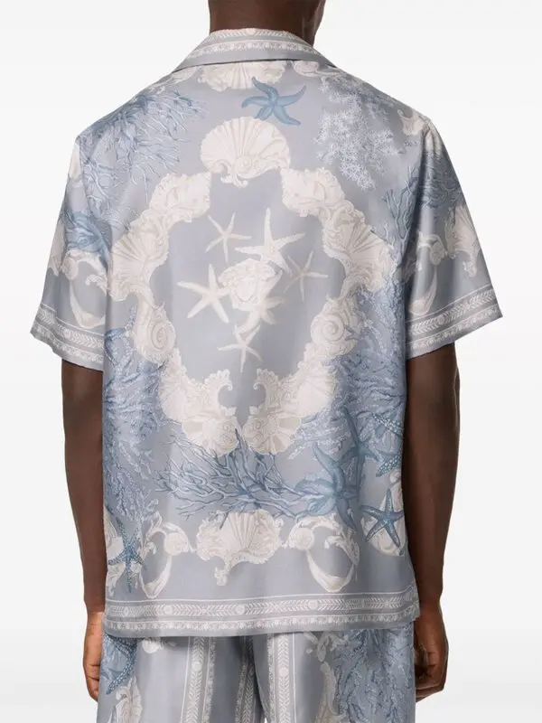 Versace Barocco Sea Silk Shirt