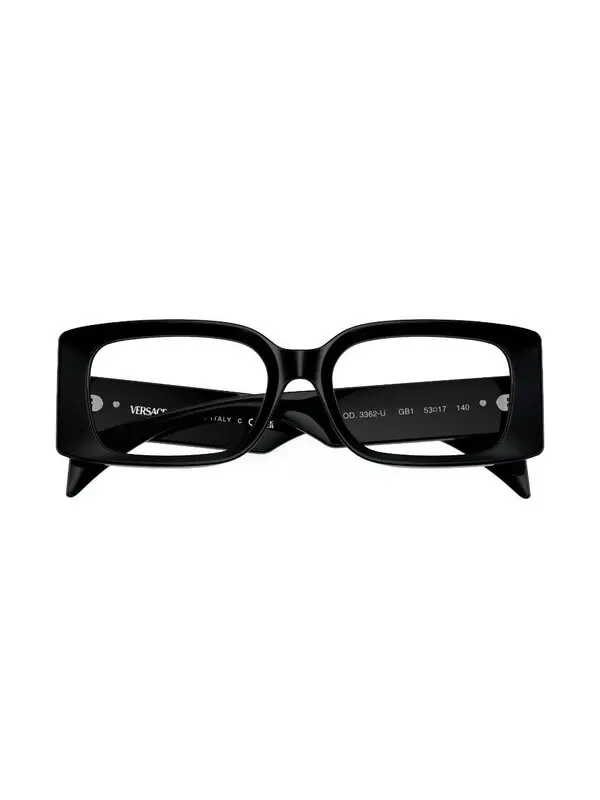 Versace Medusa Plaque Rectangle Glasses