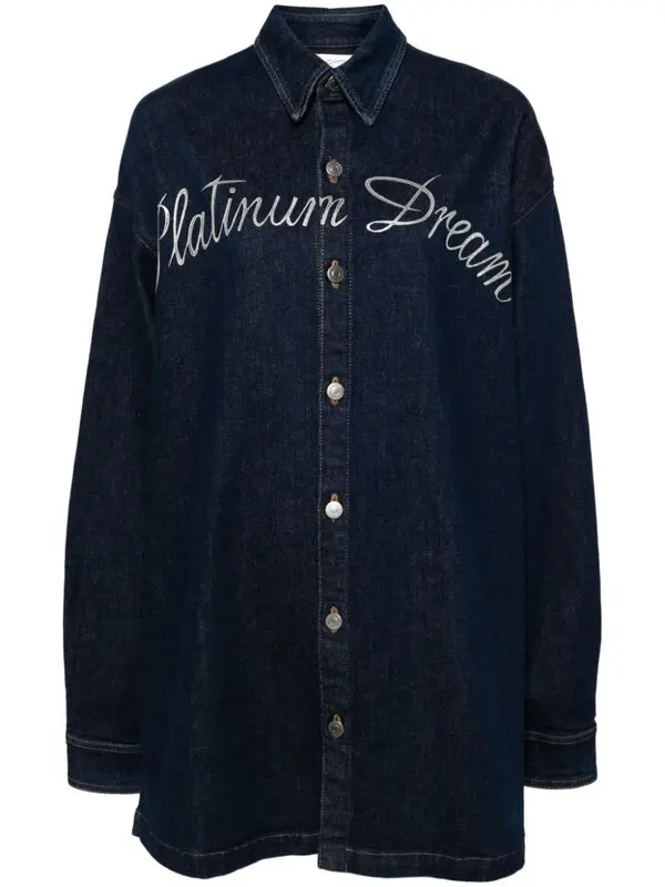 Stella McCartney X Sorayama Platinum Dream Denim Shirt