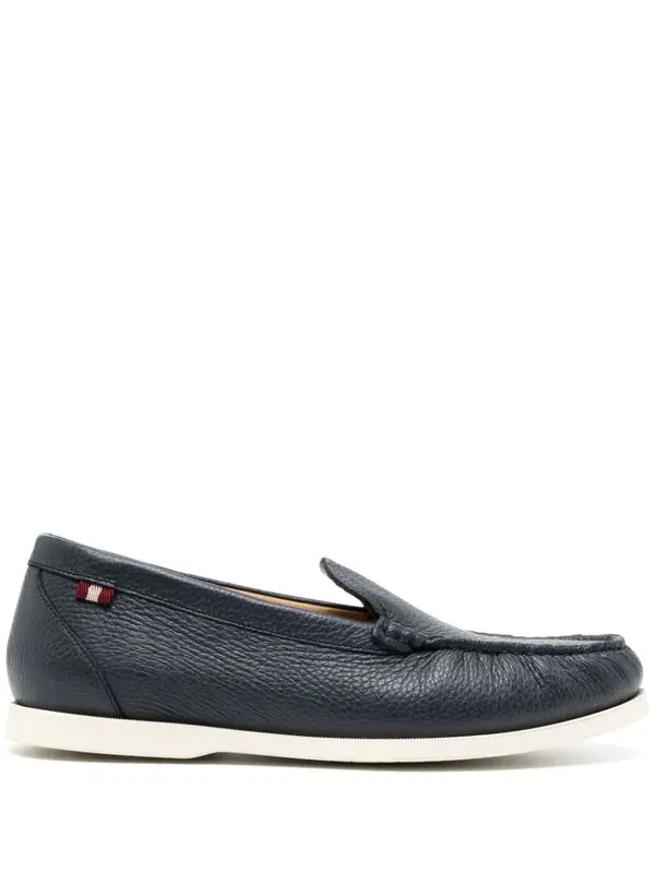 Bally Nadim Leather Loafers - Blue