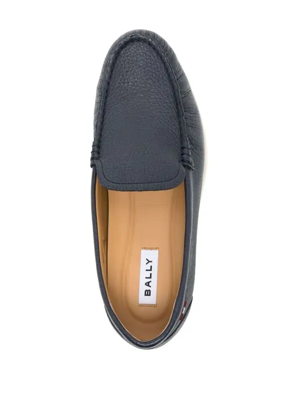 Bally Nadim Leather Loafers - Blue