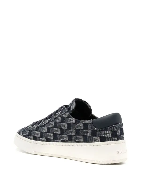 Bally Jacquard Lace-up Sneakers