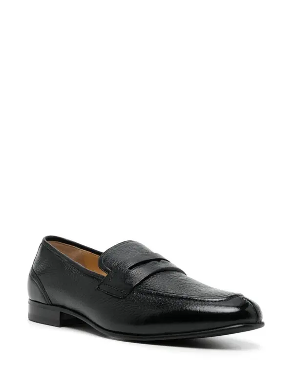 Bally Suisse Leather Loafers