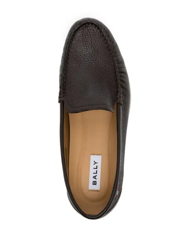 Bally Nadim Leather Loafers - Brown