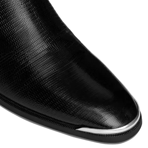 Celine Western Chelsea Boots With Harness