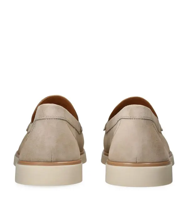 Magnanni Suede Altea Loafers - Beige