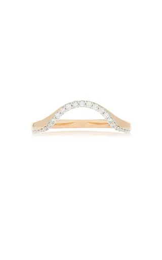 MARIE MAS 18k Rose Gold Diamond Ring