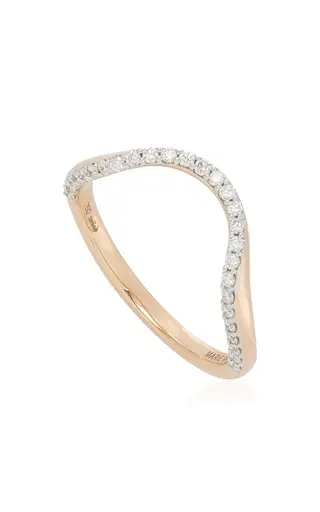MARIE MAS 18k Rose Gold Diamond Ring