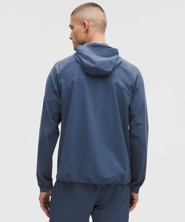 Lululemon Pace Breaker Jacket Blue Twill 29% Off Editorialist