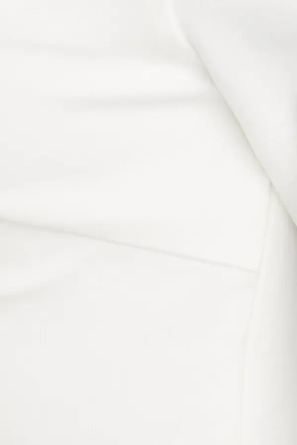 NICHOLAS Off-the-shoulder Cropped Jersey Top