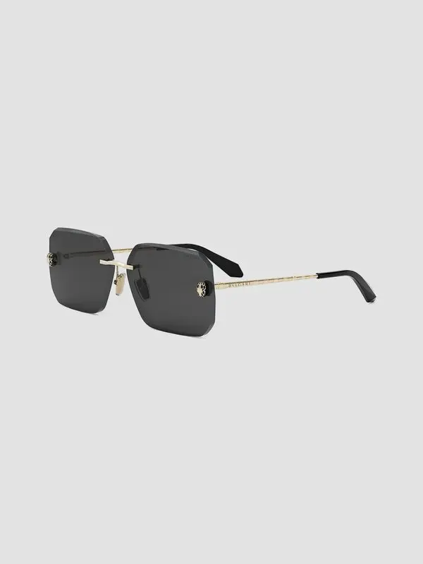 BVLGARI Serpenti 62mm Rectangular Sunglasses