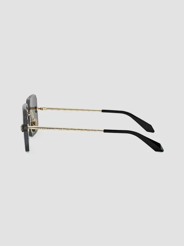 BVLGARI Serpenti 62mm Rectangular Sunglasses