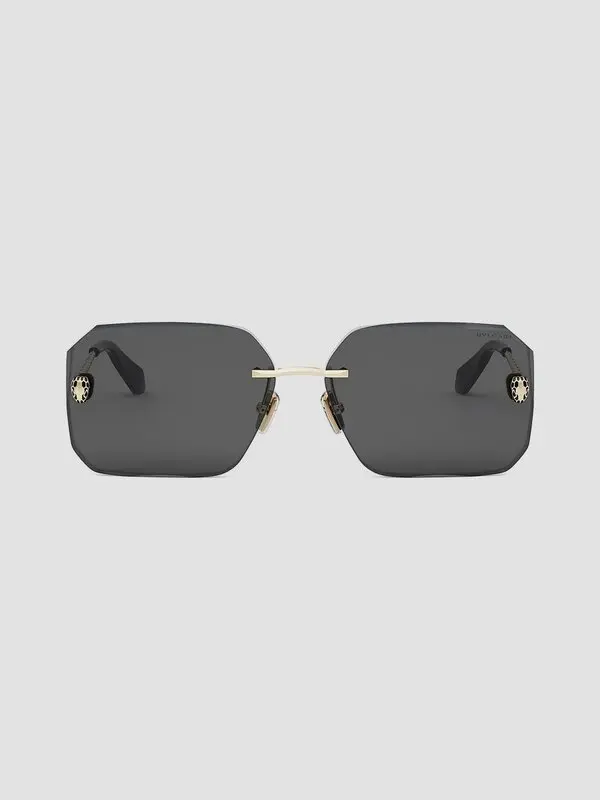 BVLGARI Serpenti 62mm Rectangular Sunglasses