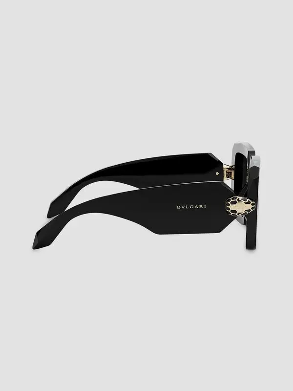BVLGARI Serpenti 52mm Square Sunglasses
