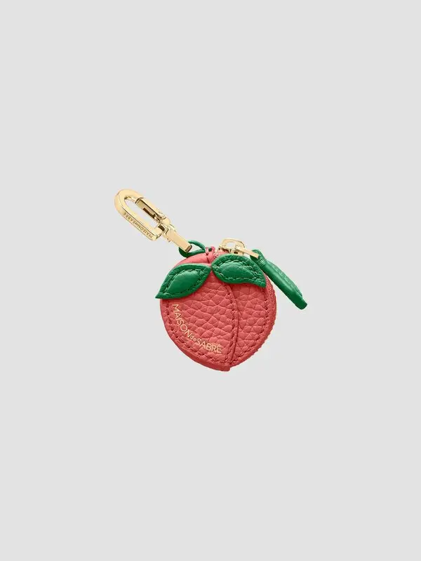 MAISON DE SABRE The Sabrémoji Fruit Charm - Peach