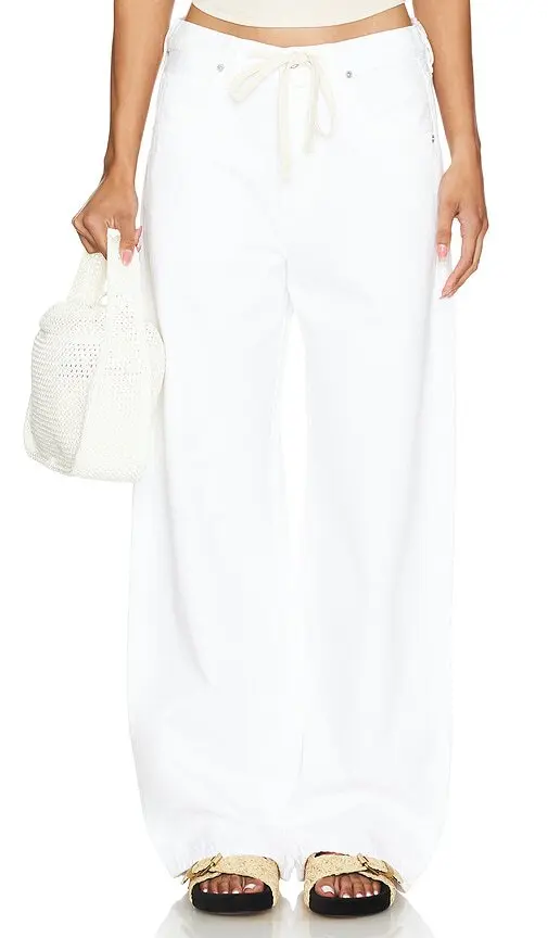 Citizens Of Humanity Brynn Drawstring Wide Leg Jeans - Tulip