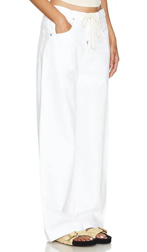 Citizens Of Humanity Brynn Drawstring Wide Leg Jeans - Tulip