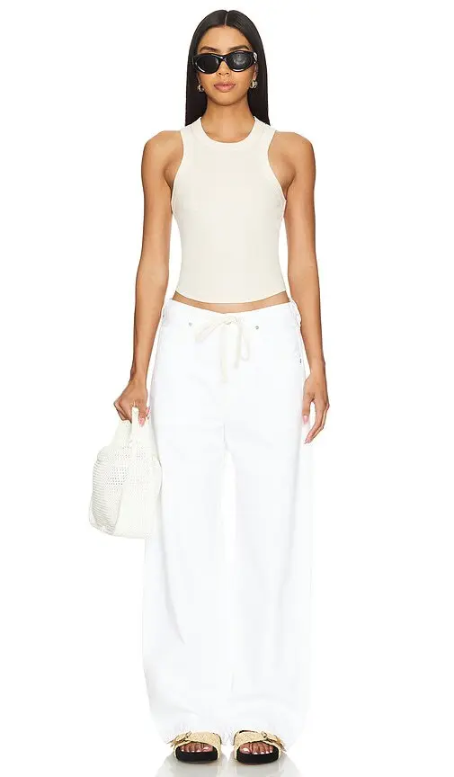Citizens Of Humanity Brynn Drawstring Wide Leg Jeans - Tulip