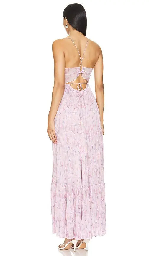Astr The Label Minari Georgette Maxi Dress