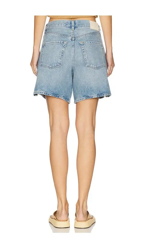 Citizens Of Humanity Brynn Drawstring Short In Light Wash Denim