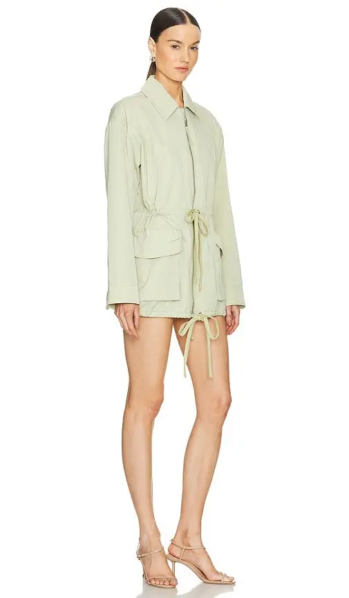 GRLFRND Tech Gabardine Parka Jacket