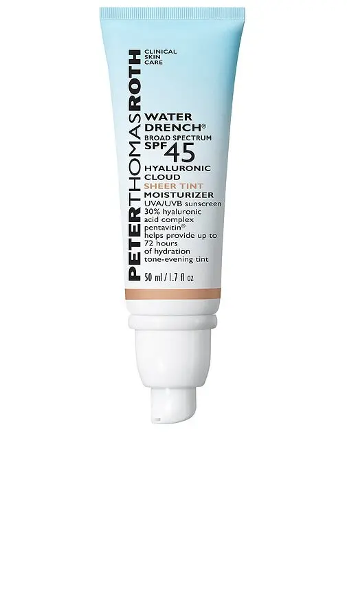 PETER THOMAS ROTH Water Drench Broad Spectrum Spf 45 Hyaluronic Sheer Tint Moisturizer - N,a