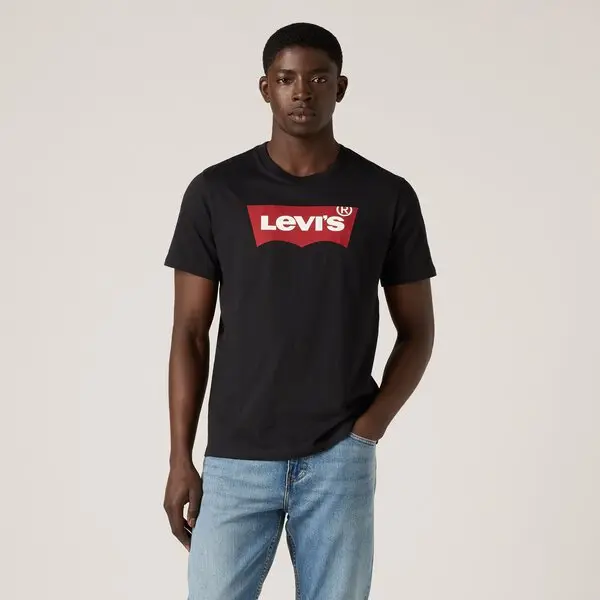 LEVI'S Standard Fit Logo Classic T-shirt - Black