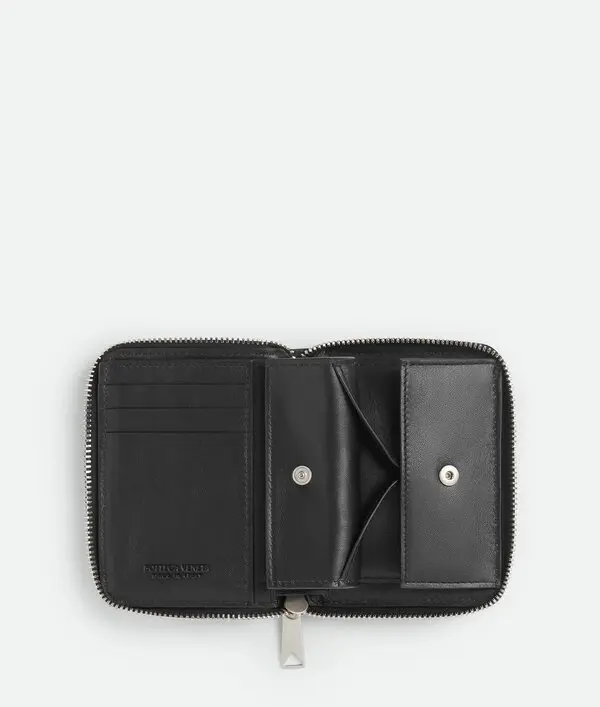 Bottega Veneta Compact Zip Around Wallet