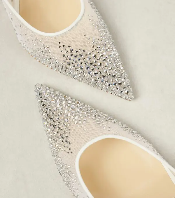 JIMMY CHOO Love 85 Crystal-embellished Pumps