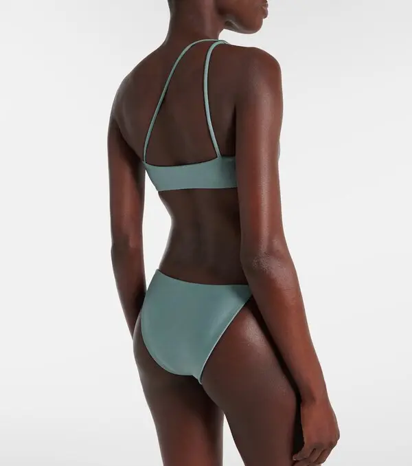 Jade Swim Micro Bare Minimum Bikini Bottoms - Blue