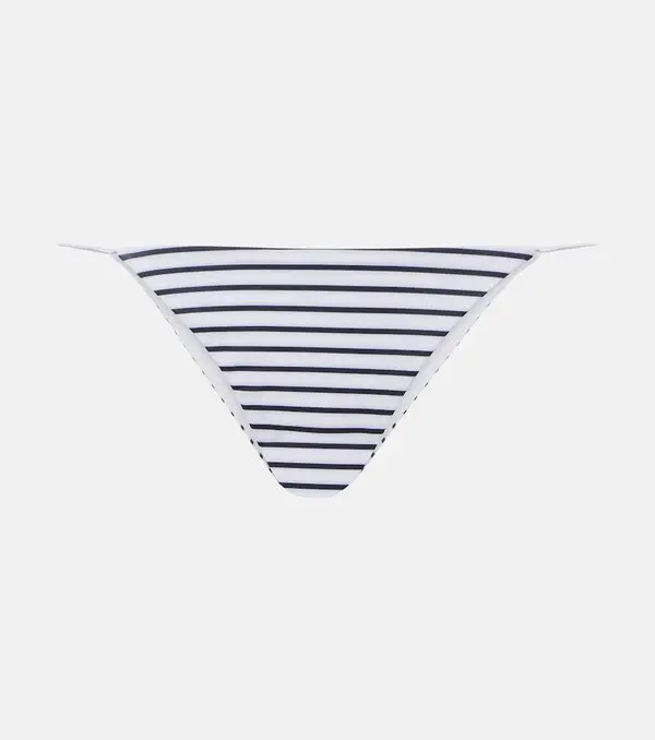 Jade Swim Micro Bare Minimum Bikini Bottoms - White