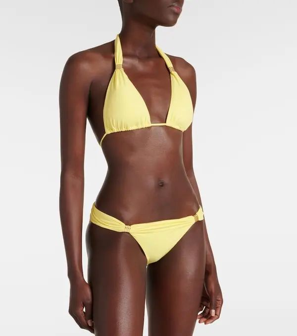 Melissa Odabash Grenada Bikini Bottom - Yellow