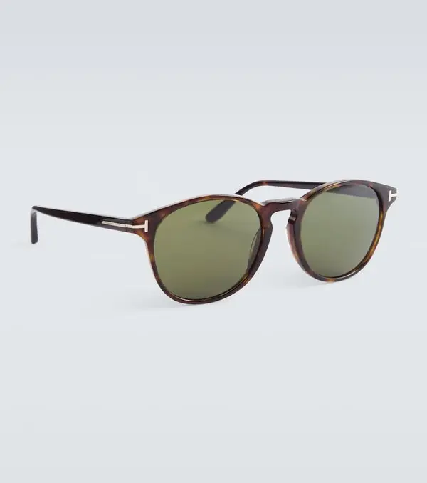 TOM FORD Lewis Round Sunglasses - Brown