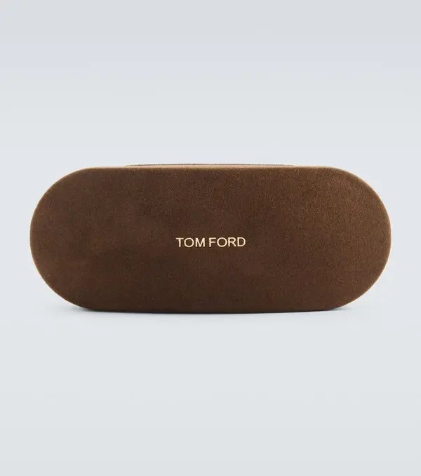 TOM FORD Lewis Round Sunglasses - Brown